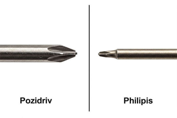 Crosshead Showdown: Pozidriv screw vs. Phillips screw – Which Screw ...